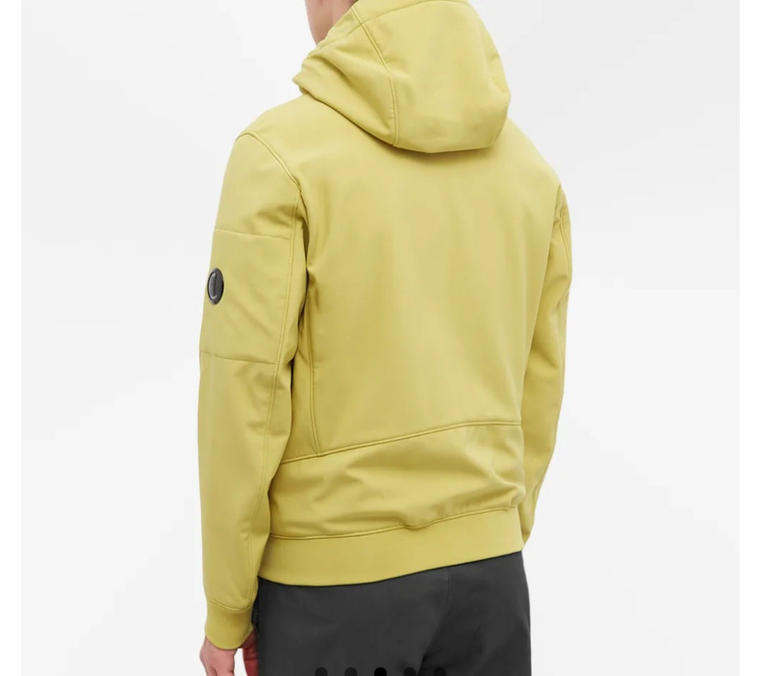 Cp Company Junior Shell-R Lens Jacket In Golden Palm – TET Clothing